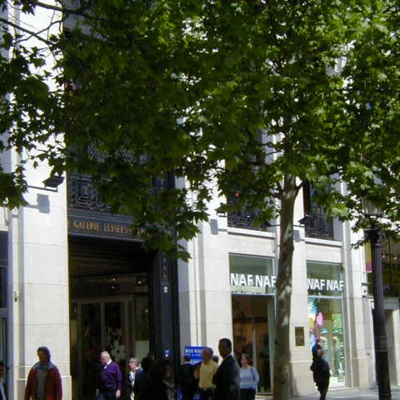 NAF NAF | Tops | Naf Naf White Flared Vneck Button Down Blouse | Poshmark